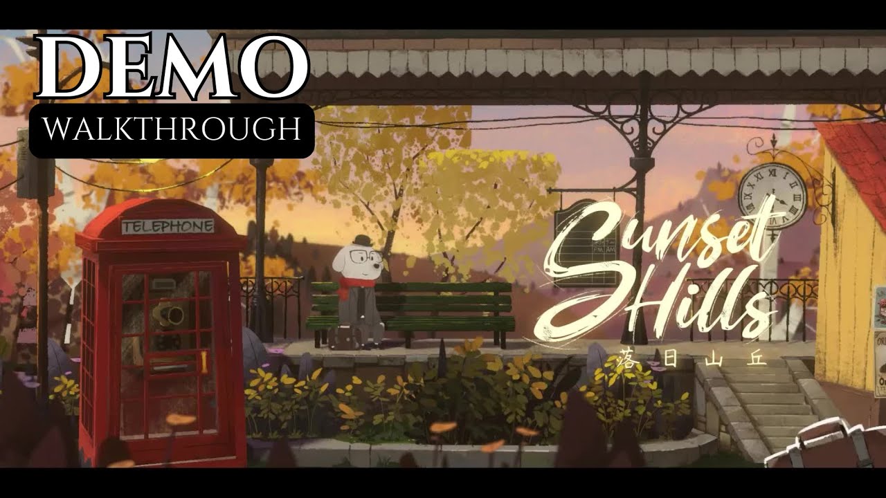 A NEW wholesome Game in STEAM! Check out the DEMO | Sunset Hills