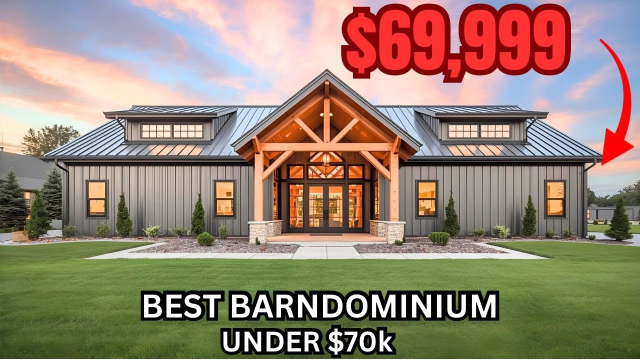 Barndominiums Under $70K You Won't Believe Exist (Budget-Friendly Builds)
