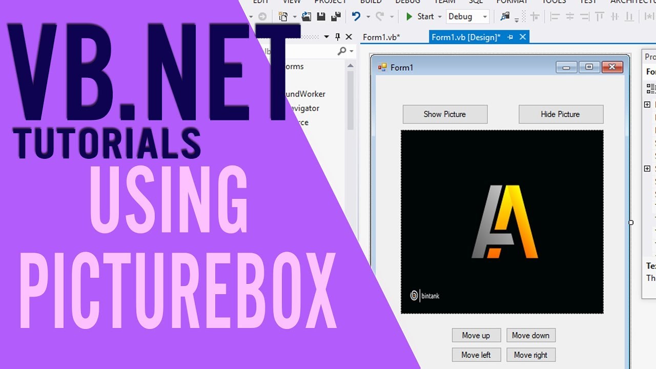 VB.NET TUTORIALS: Using PictureBox