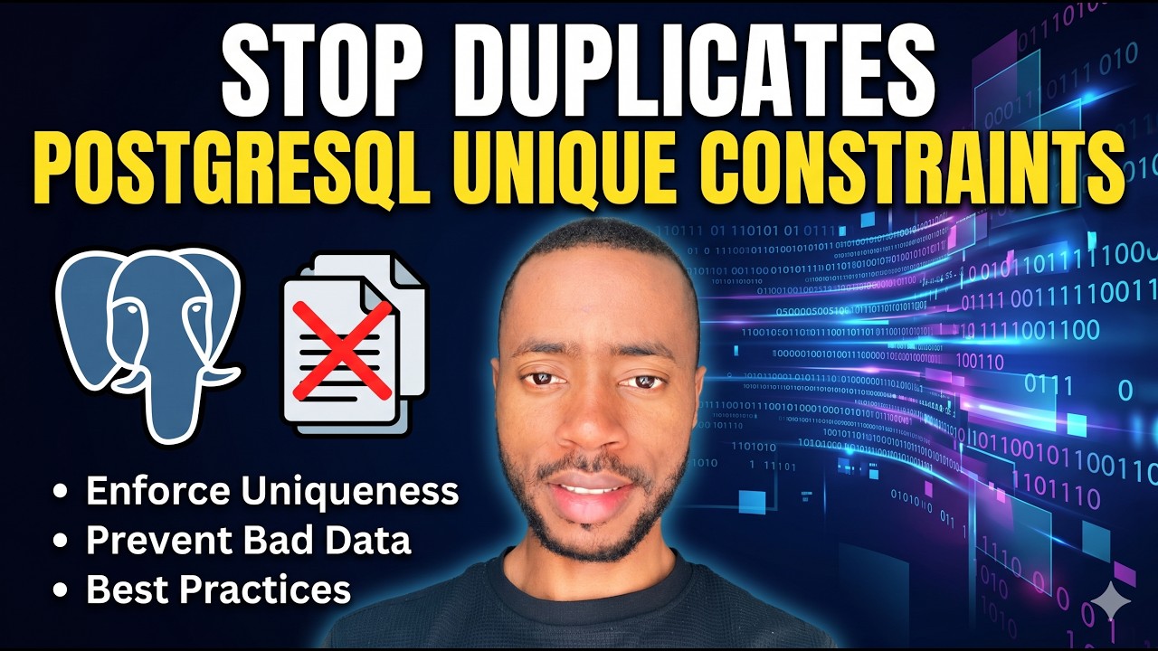 Stop Duplicates in PostgreSQL! | Unique Constraints Explained - Part 1