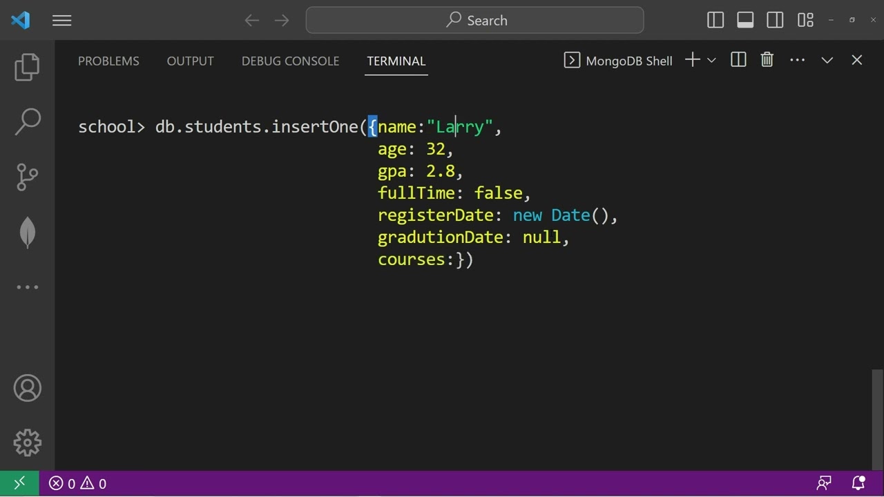 MongoDB data types explained