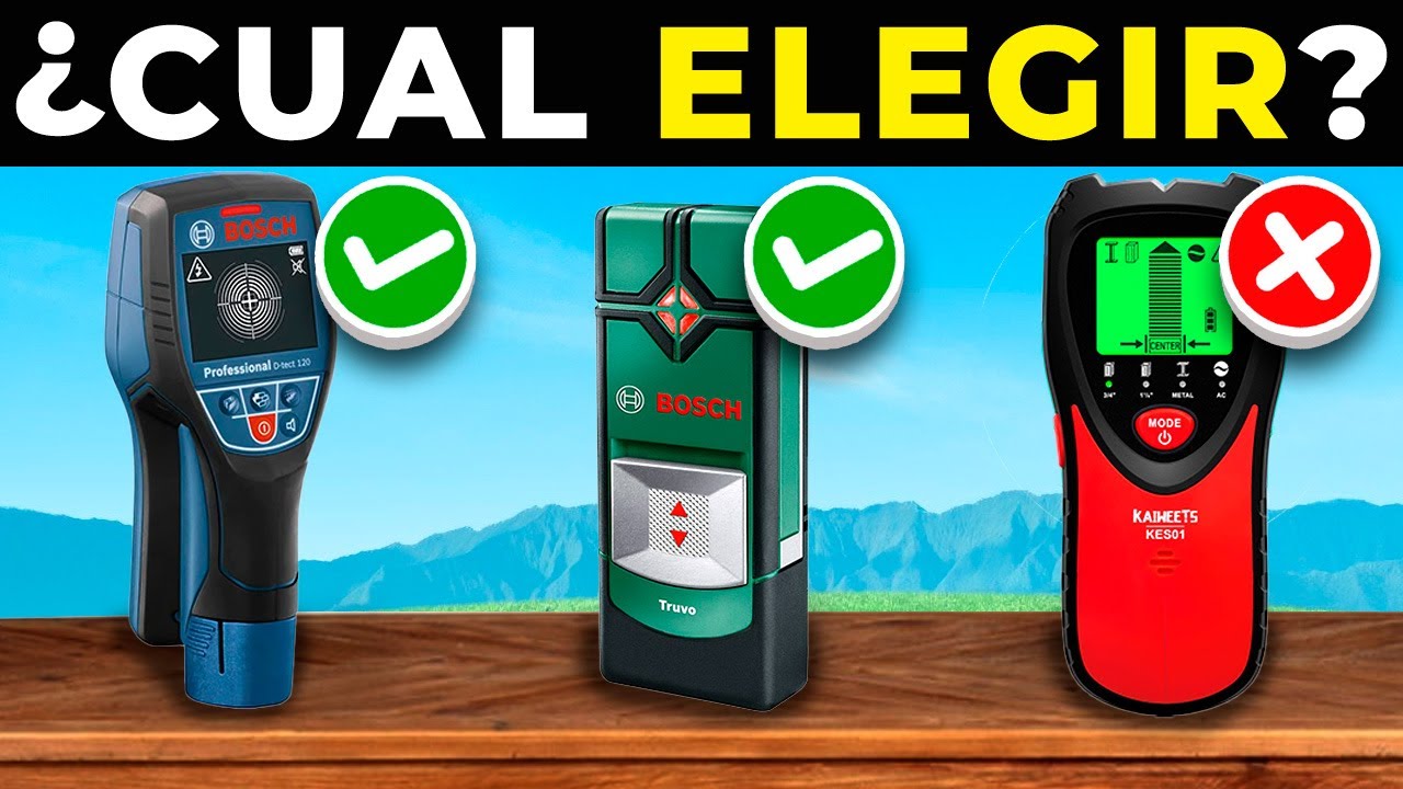 😮 Los 5 MEJORES DETECTORES de MATERIALES de PARED 2025 | DETECTORES de CABLES y TUBERÍAS