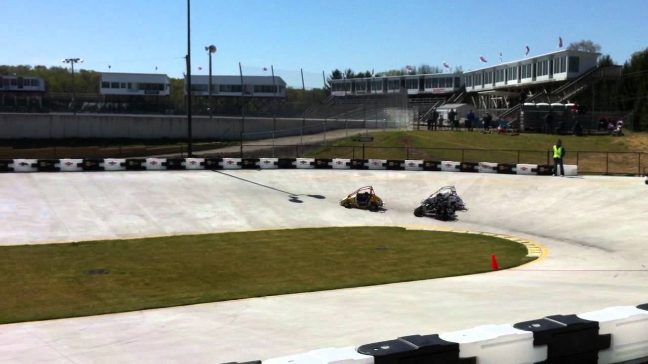 4-21-12 Red Rookie Heat race at Little Kalamazoo Speedway LRH Racing