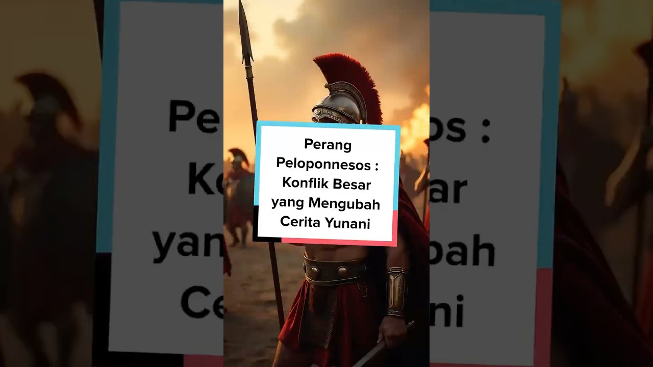 Perang Peloponnesos : Konflik Besar yang Mengubah Cerita Yunani | Historia veritas