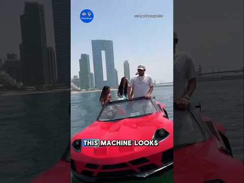 Driving a Sports Car on Water? Only in Dubai!