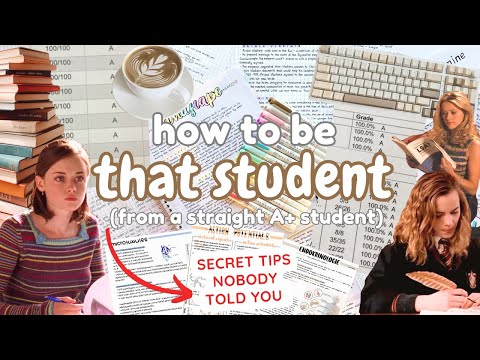 Become a top 1% student ✨???? study tips, organization hacks, and motivation to always get straight A's