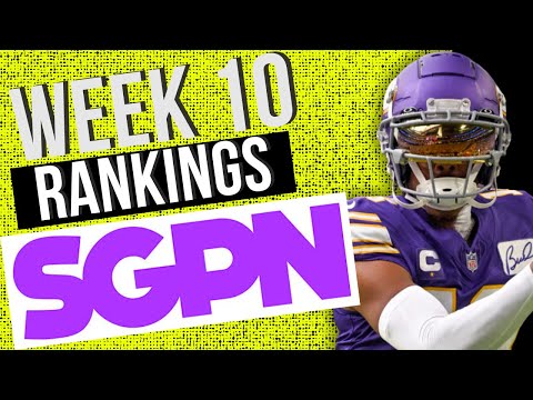 Who Should I Start? Updated Week 10 Fantasy Football Rankings and Top Streaming Options
