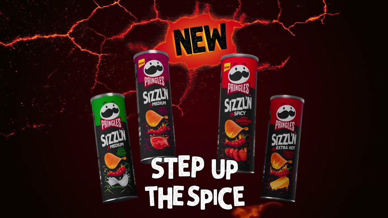 Pringles Sizzl’N - Step Up The Spice