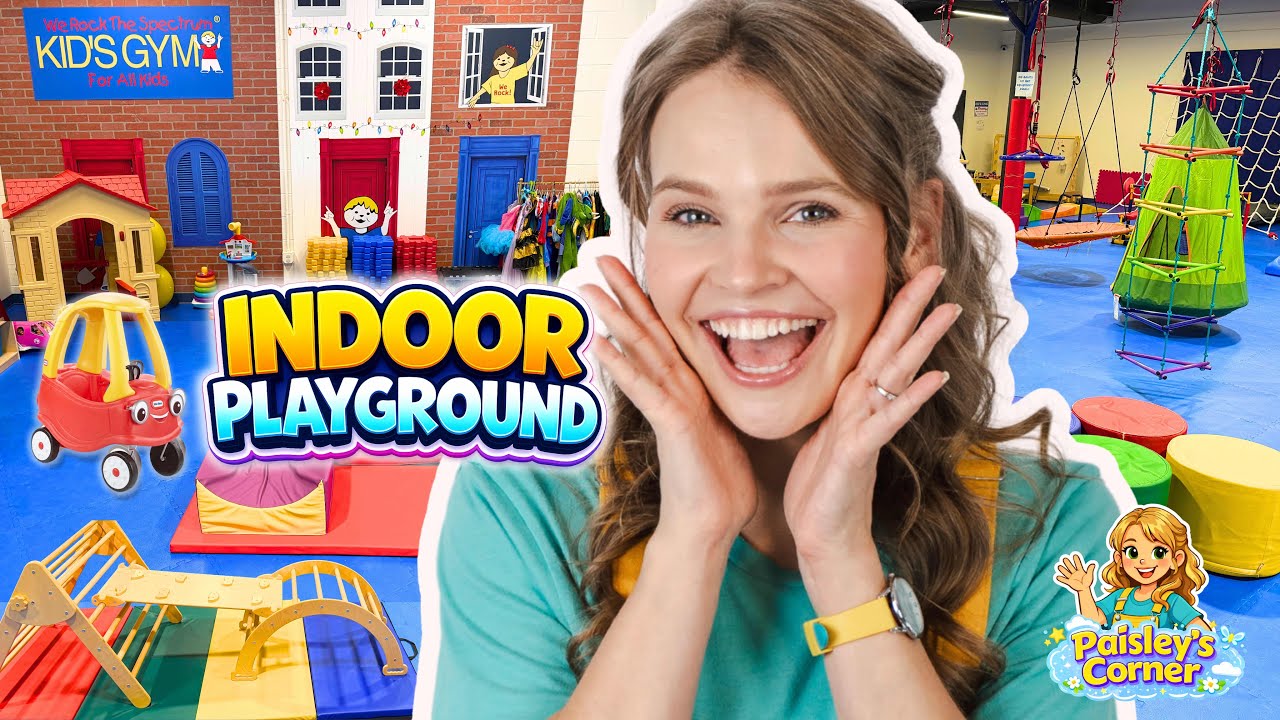 Fun Indoor Playground Adventure for Kids with Silly Miss Lily | Toddler Learning with Pretend Play