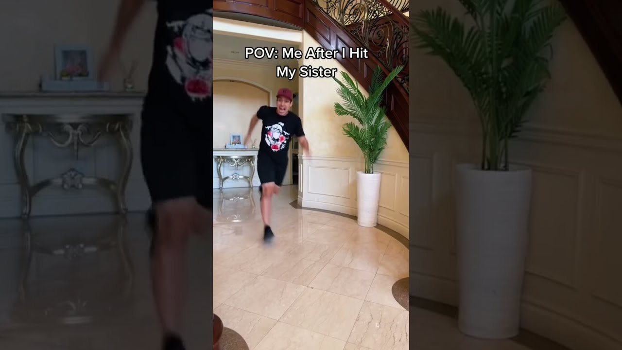 ME AFTER I HIT MY SISTER!!