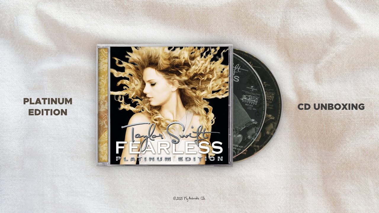 Taylor Swift | Fearless (Platinum Edition) | CD Unboxing