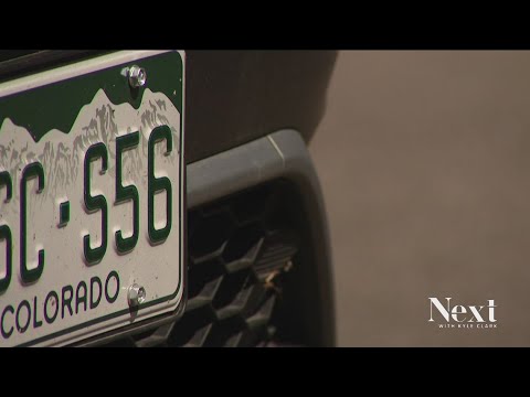 New car now means new license plates in Colorado