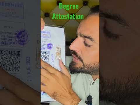 Degree Attestation Hec ibcc board foreign affair | Embassy Attestation |#uae #pakistan #subscribe 🫡