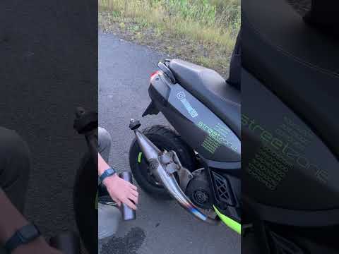 2t Scooter Exhaust sound 💨 #70cc