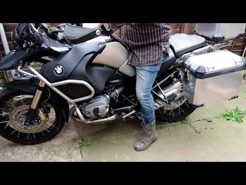 Touratec Low Seat and Wunderlich Panniers - BMW GSA 1200