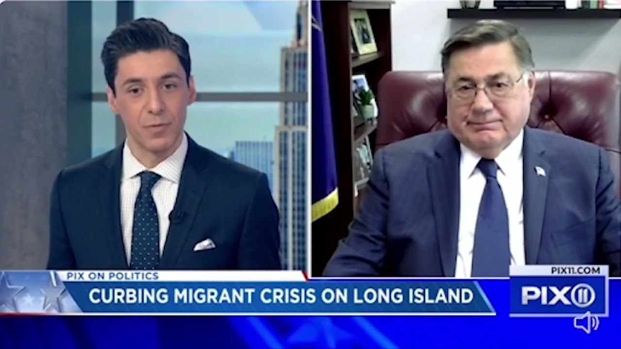 Pix on Politics Interview | Suffolk County Executive Ed Romaine