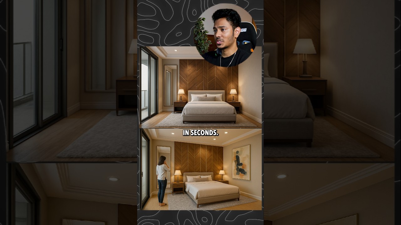 Turn CAD drawing to RENDER with CHATGPT 🤯#architecture