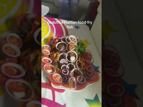Haitian culture fried fish, frie