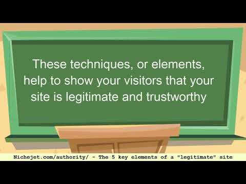 How to evaluate a website , types of websites and key elements of a website