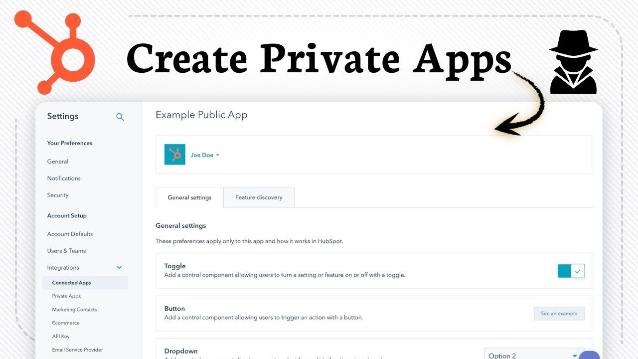 How To Use HubSpot Private Apps (Basic App Management)