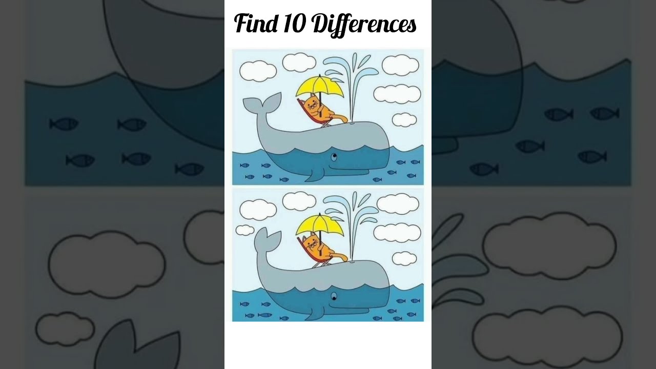 Spot 10 differences #152