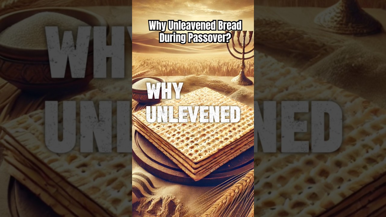 During Passover the Israelites Ate Unleavened Bread For This Reason #passover #bible #god #facts