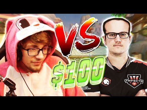 Smite: 1v1 Vs. Weak3n for $100
