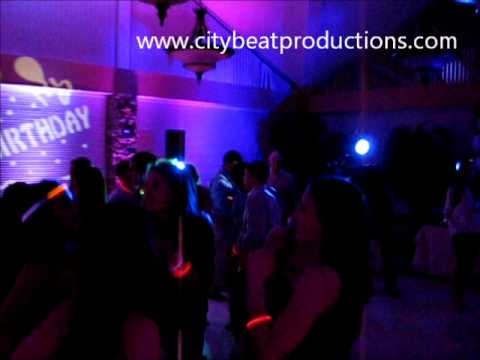 Uplighting for Sweet 16 Party Short Edit - City Beat Productions 062012.wmv