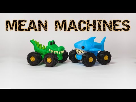 👹 Mean Machines Monster Trucks・ STL File for 3D printing・Cults