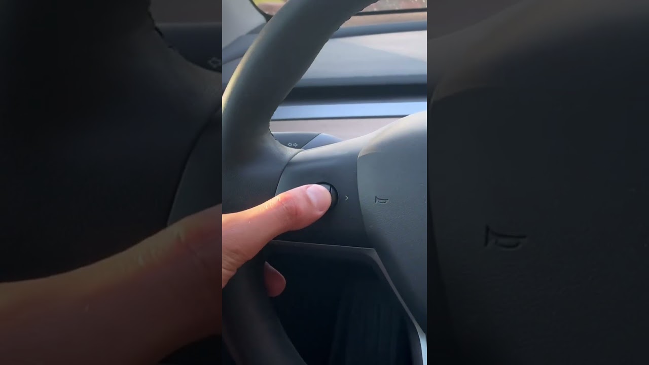 How to Set Your Tesla Scroll Wheel #teslamodely #teslamodel3