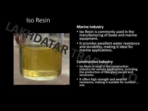 Isophthalic Resins - ISO Resin Latest Price, Manufacturers & Suppliers