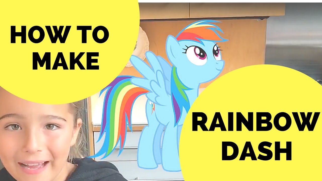 How to Make a Rainbow Dash Costume
