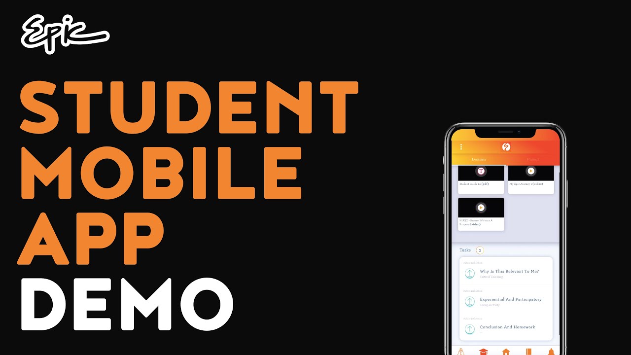 EPIC Student App Demo - Mobile
