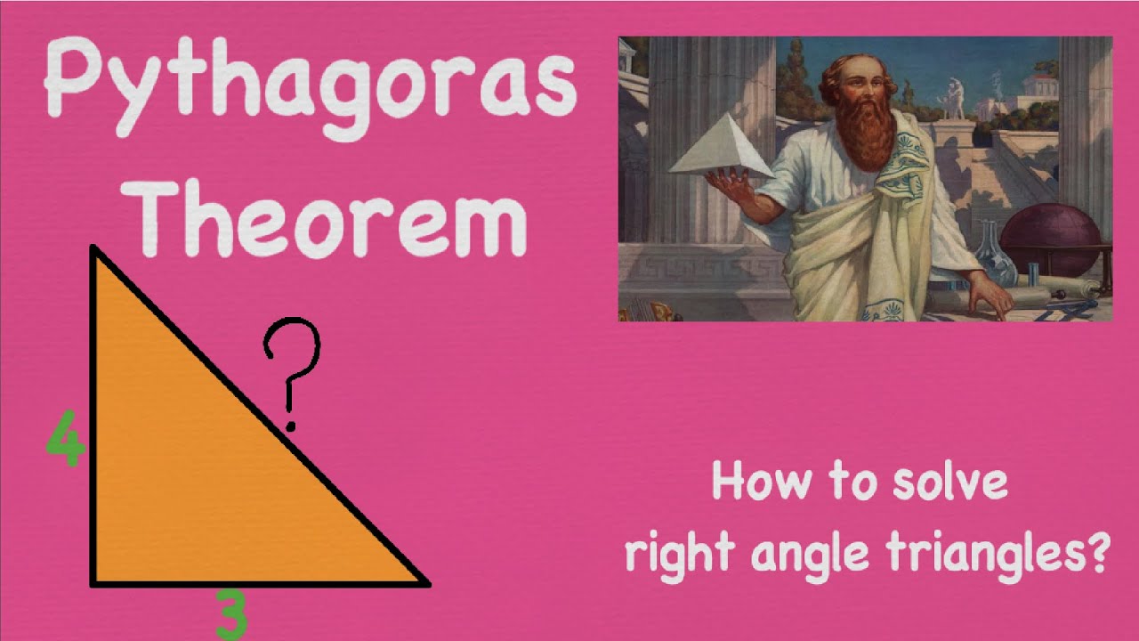Pythagoras Theorem | Solving Right Angle Triangles