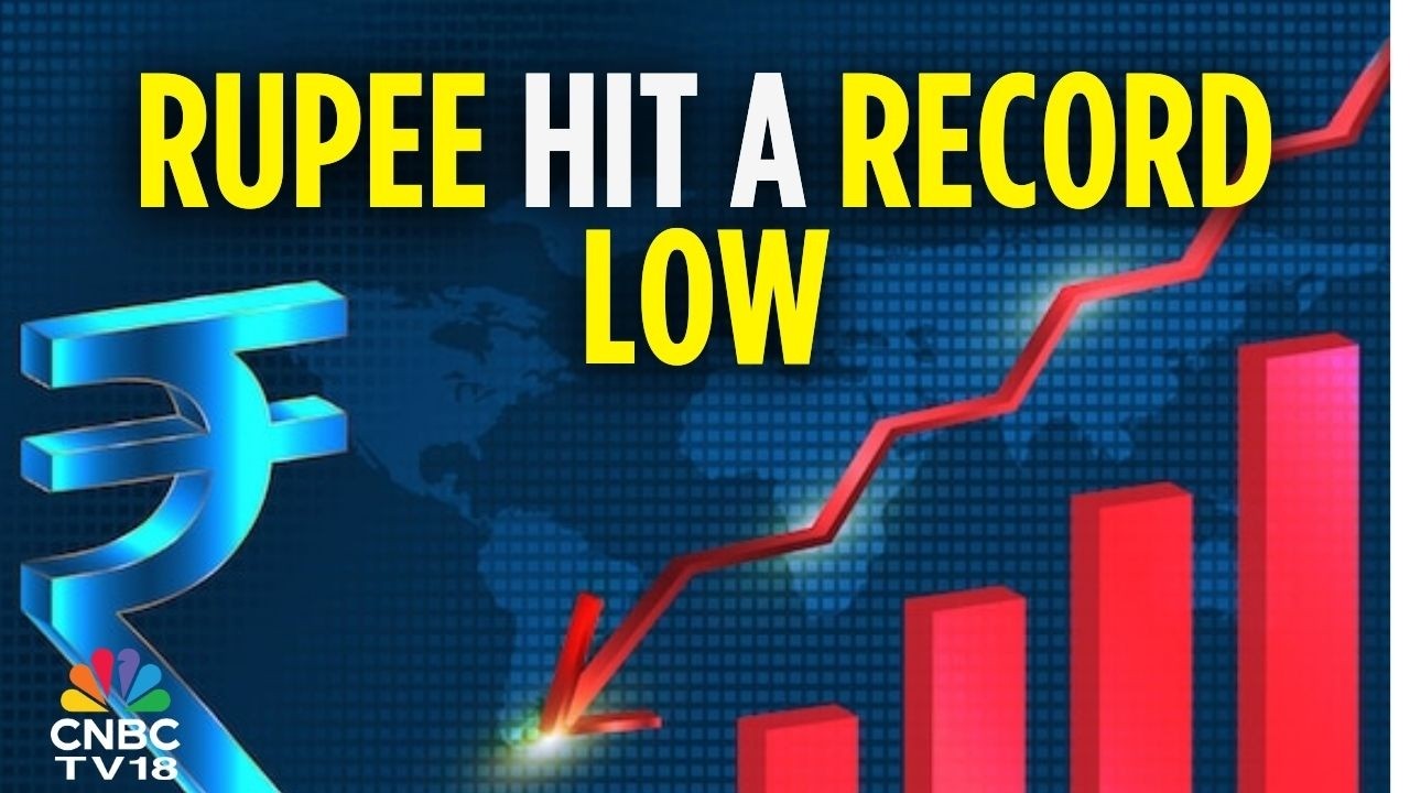 Rupee Hits A Record Low Amid Escalating Geopolitical Tensions & Rise In Oil Prices | CNBC TV18