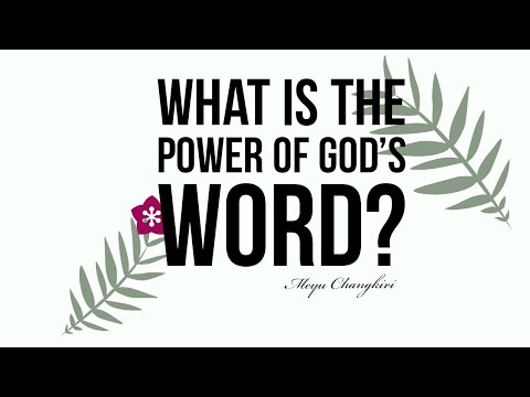 WHAT IS THE POWER OF GOD'S WORD? I Hebrews 11:3