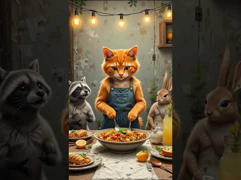 Smart Dod and Cat Cooking #shorts #shortvideo #dog #comedy #cat