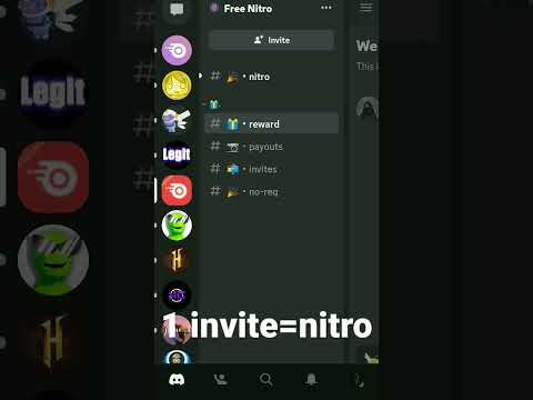 1 invite = nitro cheapest invite reward discord server🤑🤑