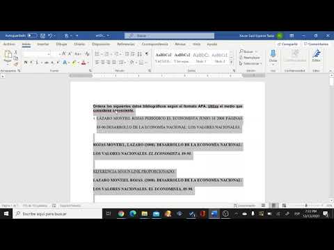 como convertir nuestro dicumento de word a formato APA