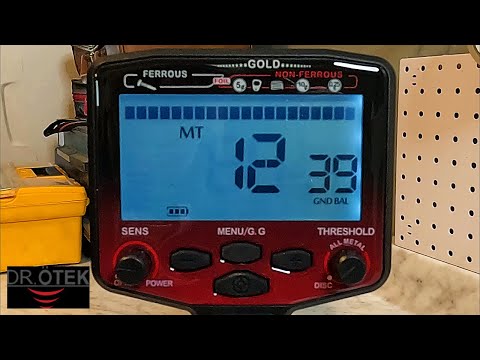 The MT-12 Metal Detector from DR ÖTEK