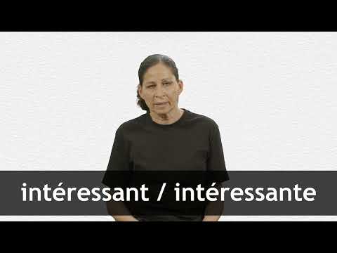 English Translation of “INTÉRESSANT” | Collins French-English Dictionary