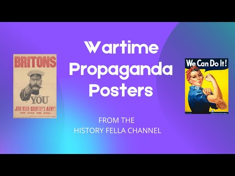 WWI Propaganda Posters