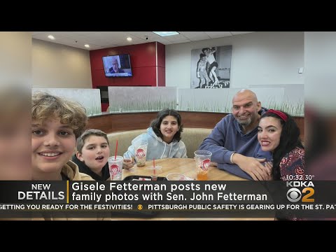 New pictures of Sen. John Fetterman released as he continues clinical depression treatment