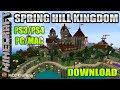 My first world. Spring Hill Kingdom. Colourful Medieval Style Castle ...