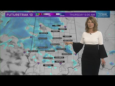 Snow will continue in Indiana | WTHR Weather Team Update