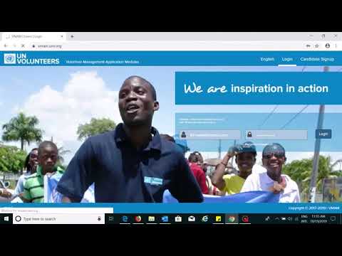 How to Register on UN Volunteer Portal