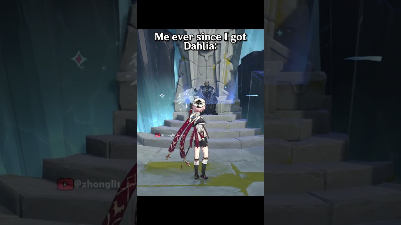 surprise baptism! :D #genshinimpact #dahlia #aether #genshin #fyp #explore