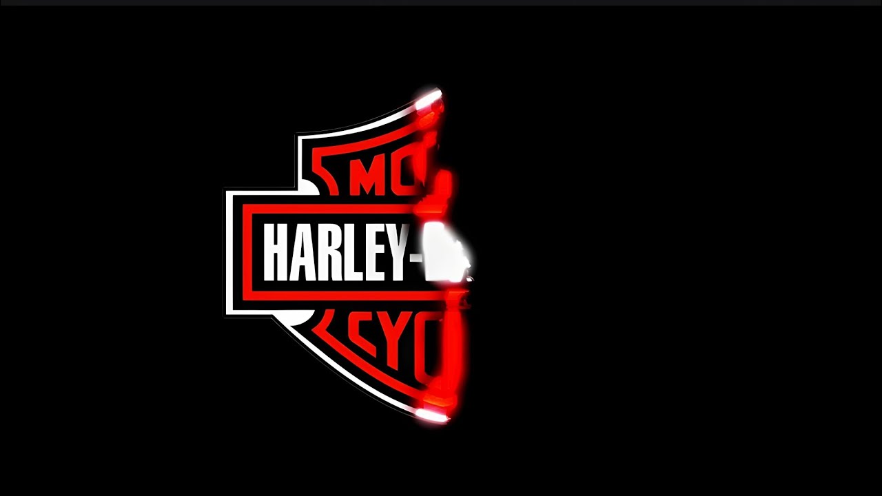 Harley Davidson Logo Reveal, Logo Intro#car #logoanimation #bike #rider