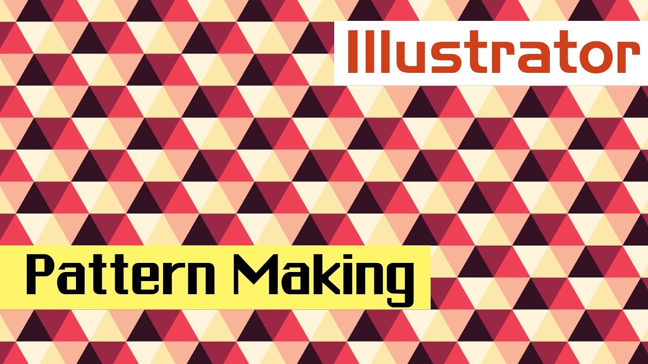 Adobe Illustrator CC | How to Pattern making Illustrator CC 2017 CS 6 Tutorial