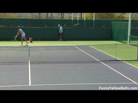 Dinara Safina hitting in High Definition